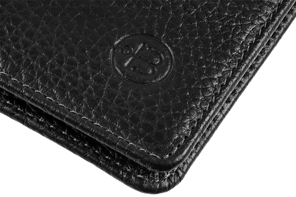 Бумажник водителя мужской черный Driver Black из кожи от Верфь